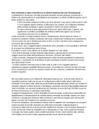 Dolo eventuale e colpa cosciente | Appunti di Diritto Penale | Docsity
