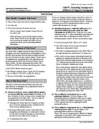 I-864W, Intending Immigrant's Affidavit of Support Exemption | Study ...