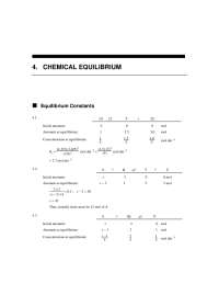 4. CHEMICAL EQUILIBRIUM n Equilibrium Constants | Slides Chemistry ...