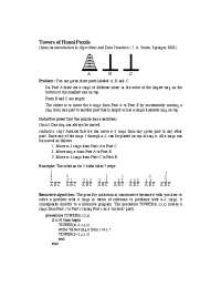 Towers of Hanoi Puzzle | Summaries Discrete Mathematics | Docsity