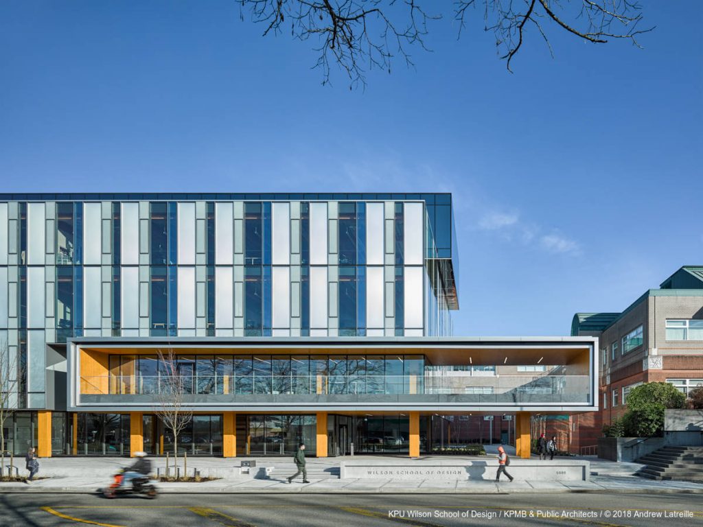 Modern School Building Elevations
